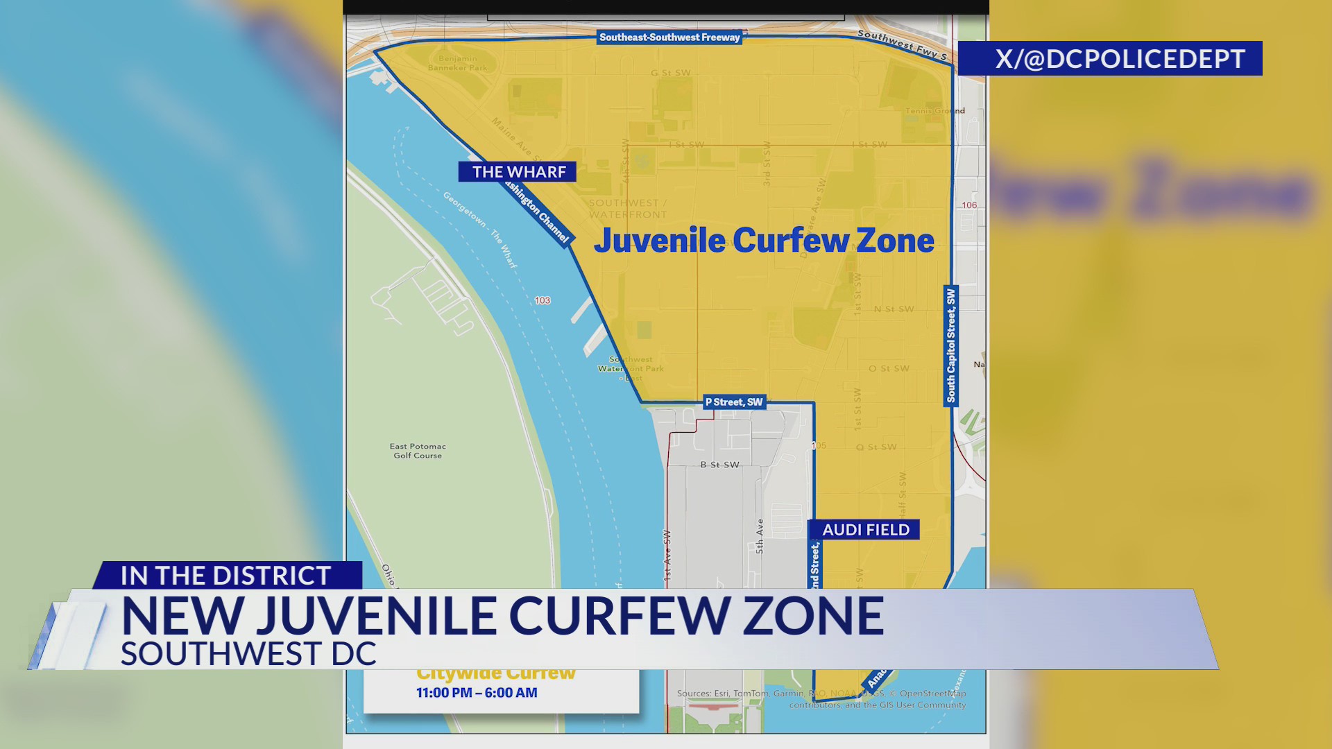 New juvenile curfew zone coming to DC – DC News Now | DC, Virginia ...