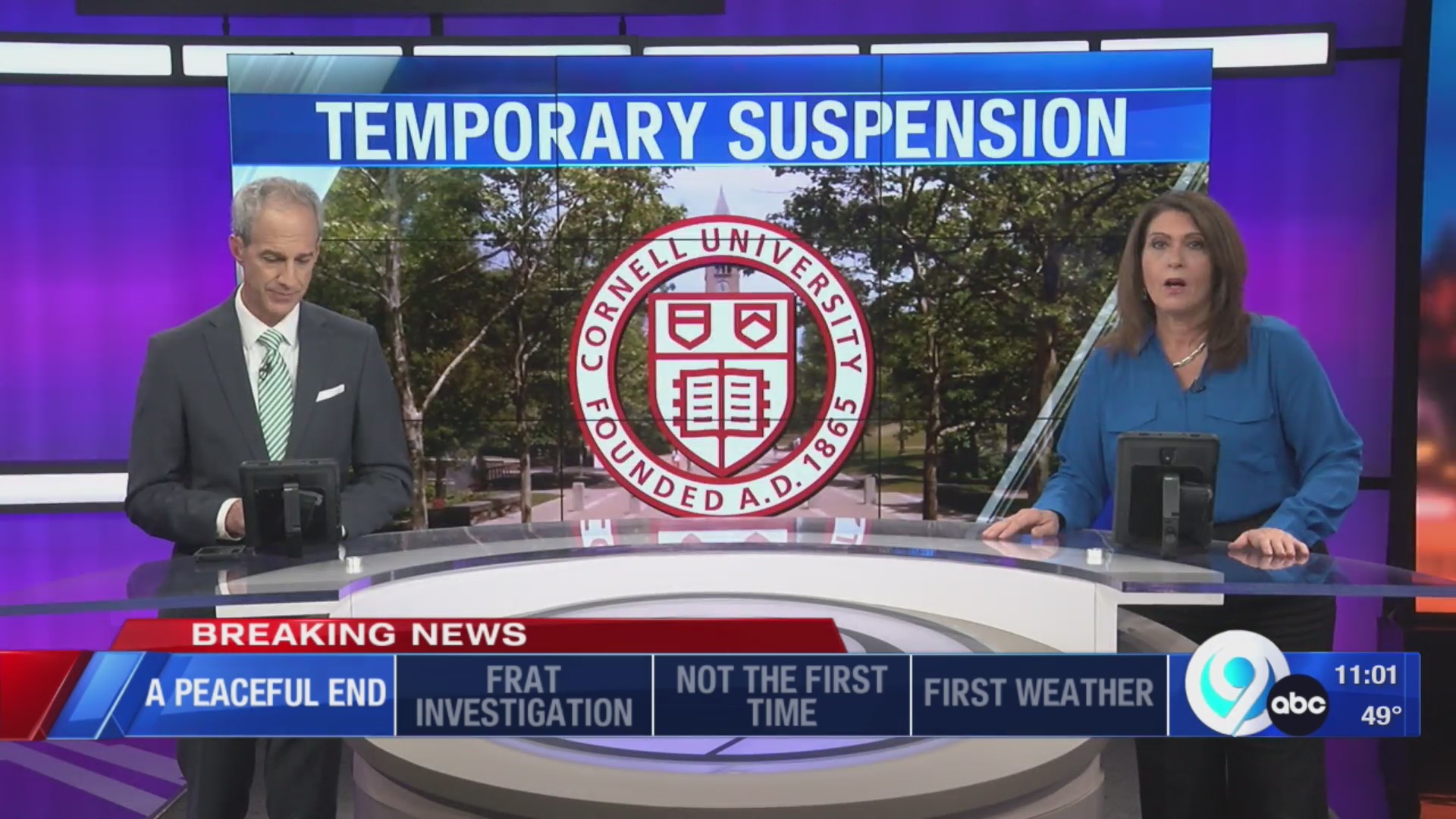Cornell University fraternity suspended after police receive a sexual ...