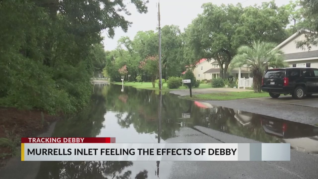 Murrells Inlet feels first impacts of Debby – WBTW