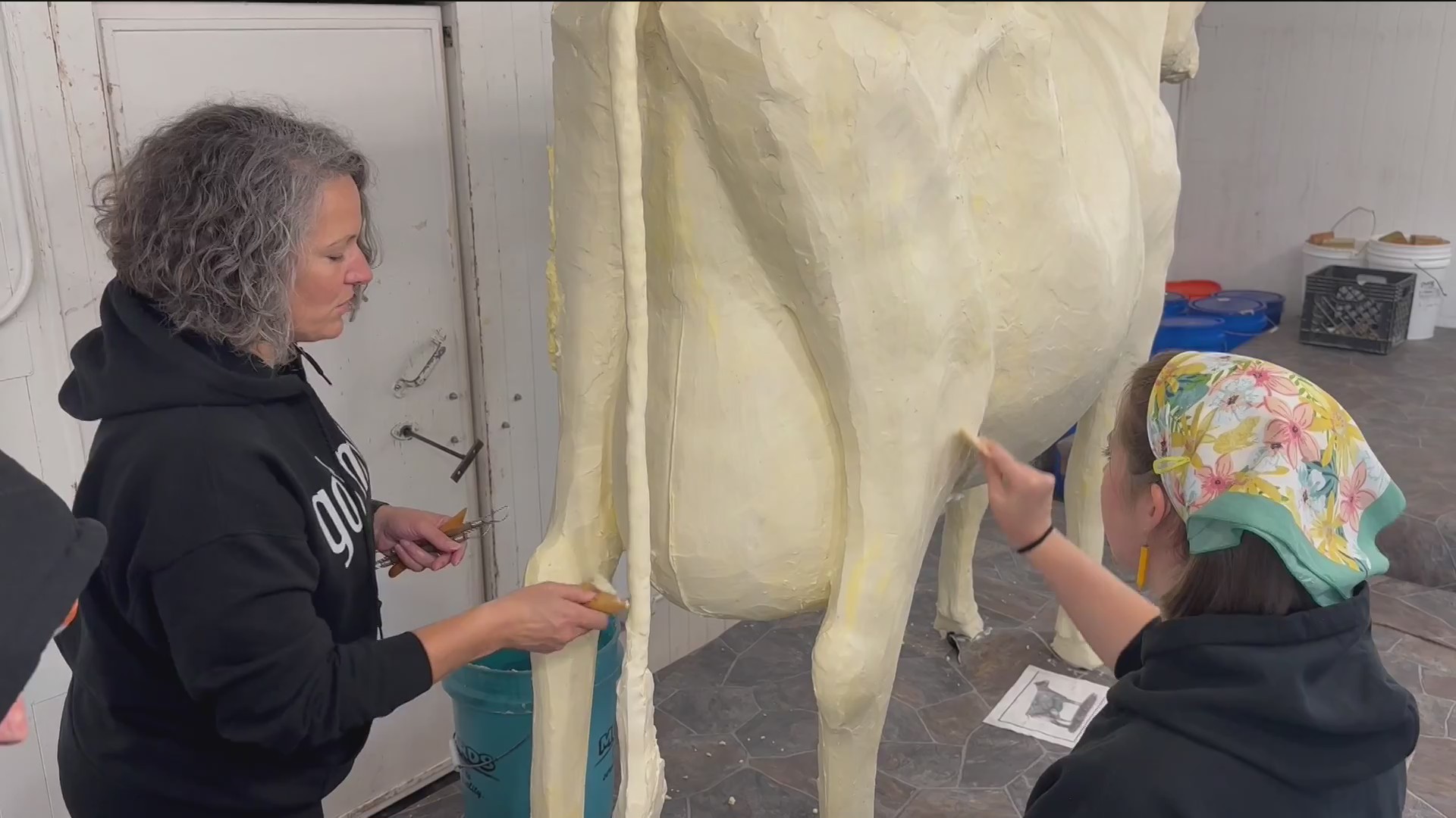 Sneak Peak into the 2024 Butter Cow at the Iowa State Fair – who13.com