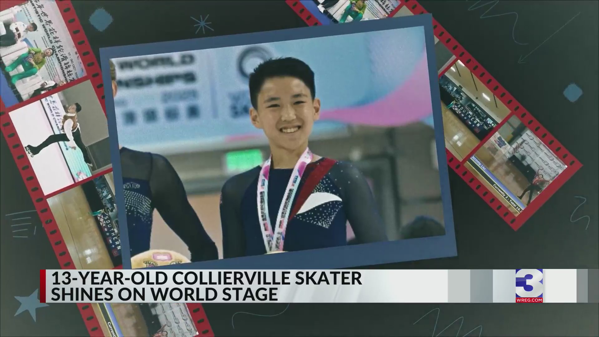 13-year-old skater competes in China world championship – WREG.com