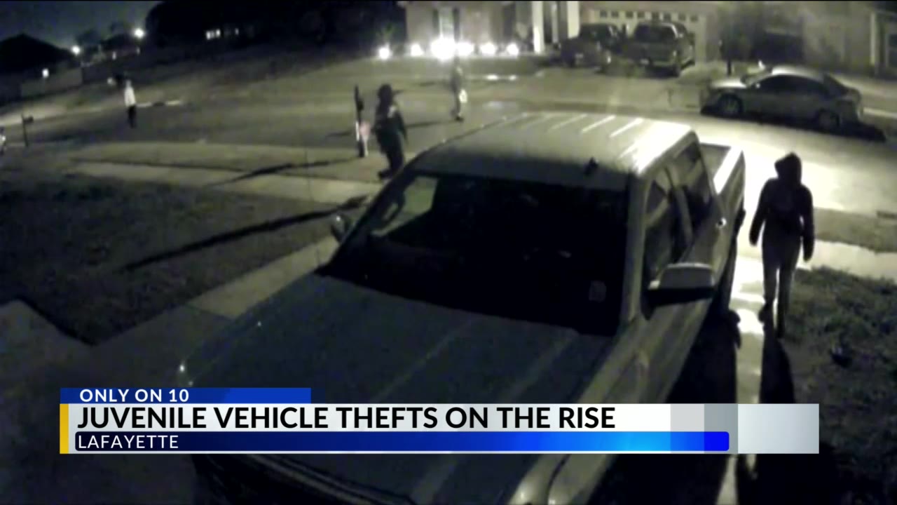 Juvenile car theft numbers are on the rise – KLFY.com