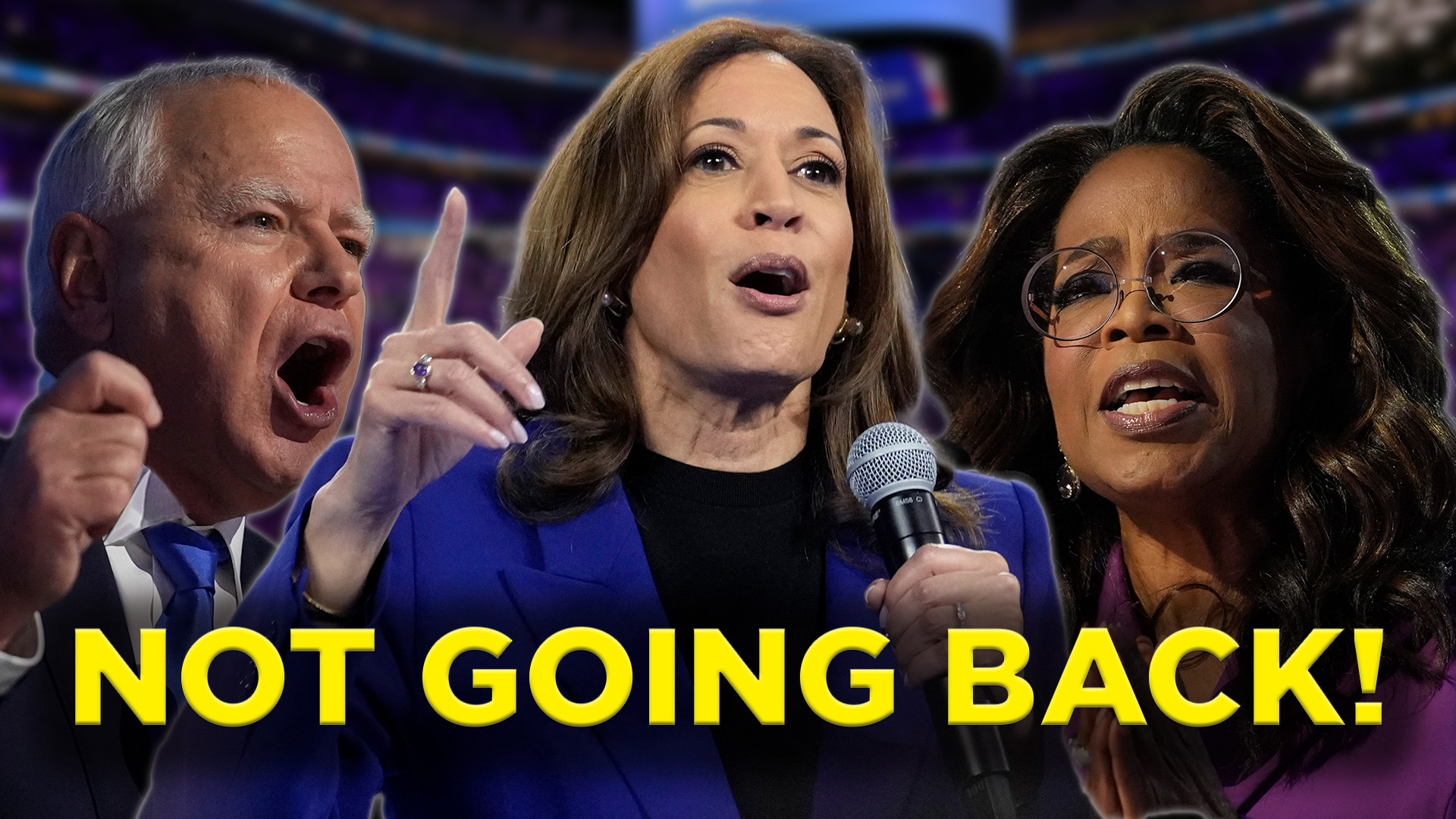 Oprah Urges Voters To Choose Joy Telling DNC ‘Decency’ On The Ticket ...