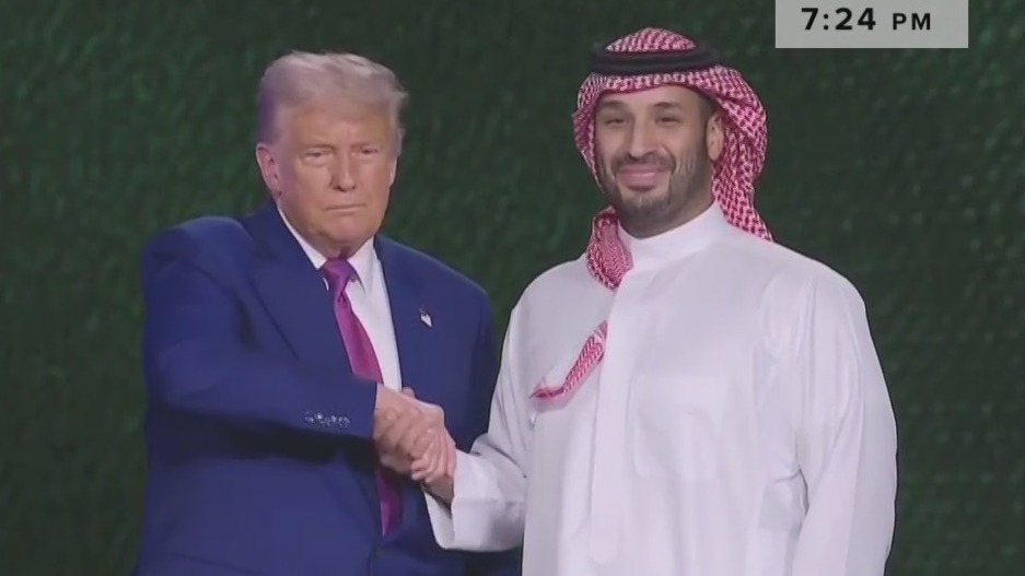 Trump talks Syria sanctions, Iran nuclear deal at Saudi conference ...