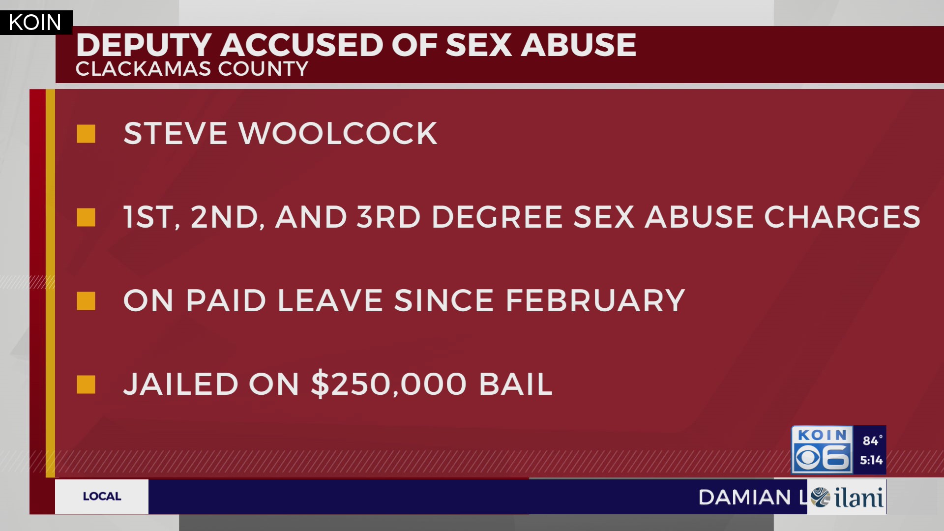 Clackamas County deputy accused of committing multiple sex abuse crimes ...