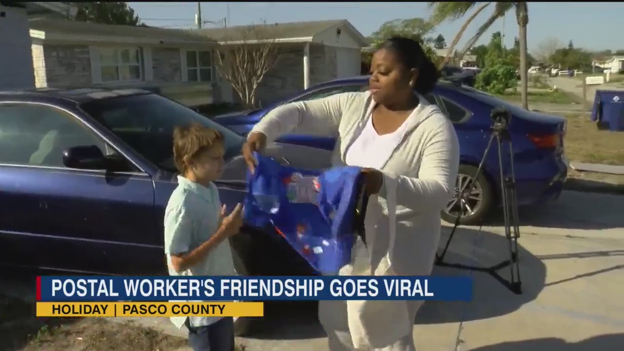 Local postal worker’s friendship goes viral on Tik Tok – WFLA