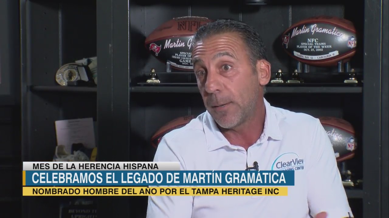 Mes de la Herencia Hispana: Celebramos el legado del campeón del Super Bowl Martín Gramática – WFLA