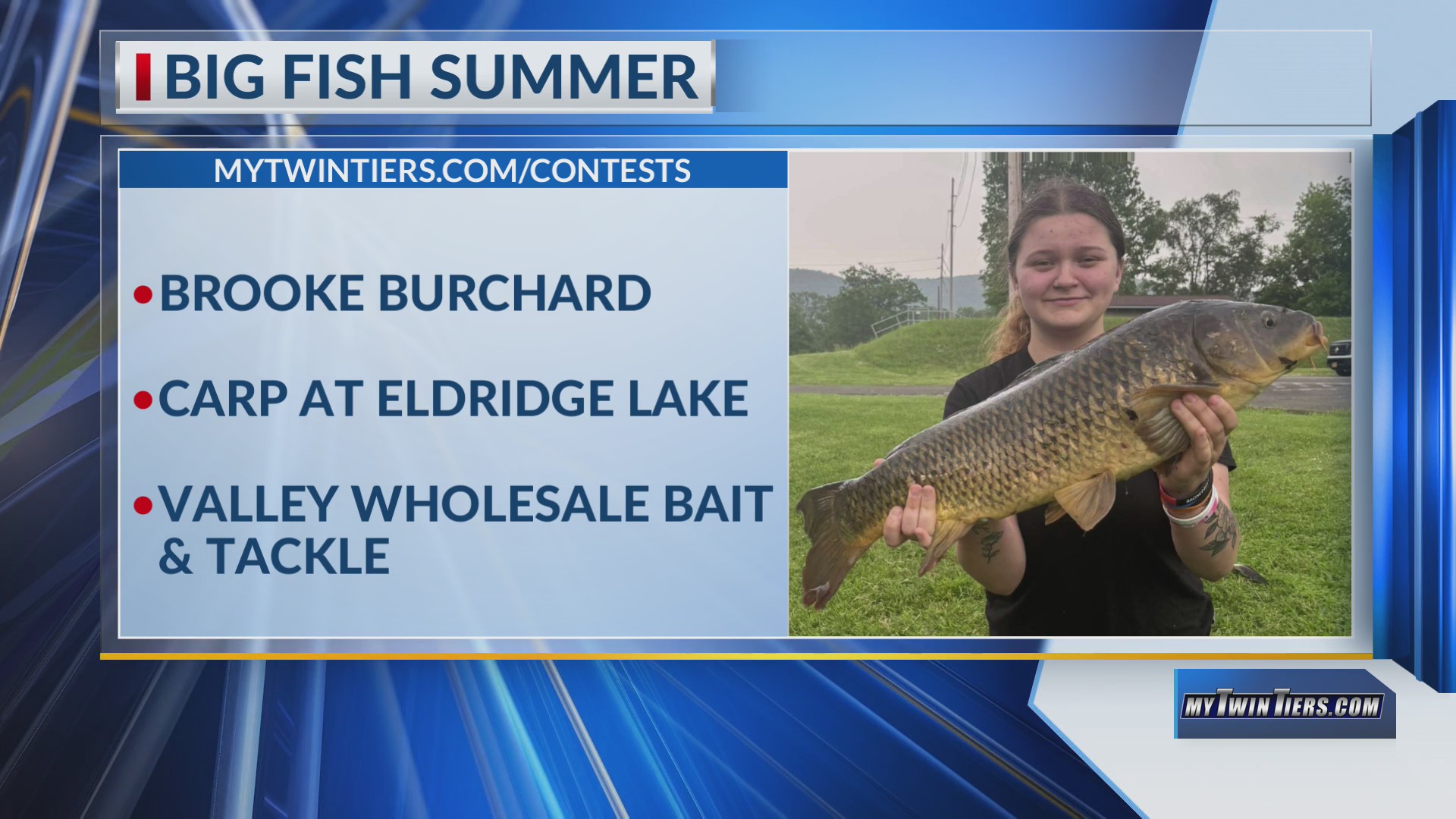 Big Fish Summer – Brooke Burchard’s carp in Elmira – WETM – MyTwinTiers.com