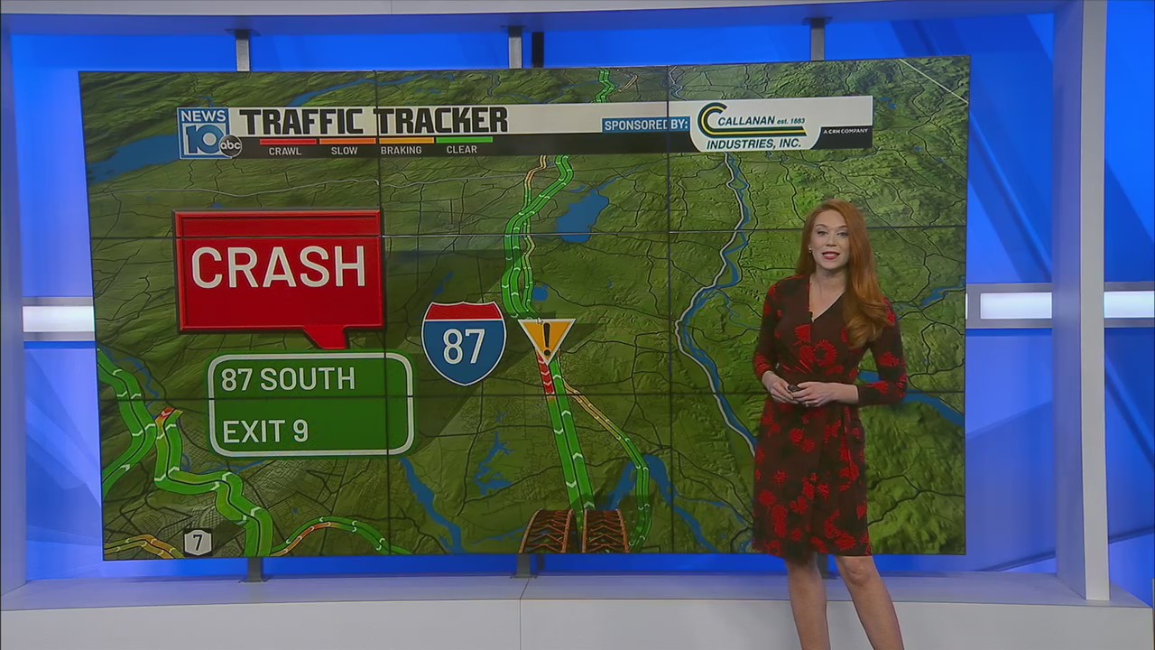 Clifton Park crash closes left lane, shoulder on Northway – NEWS10 ABC