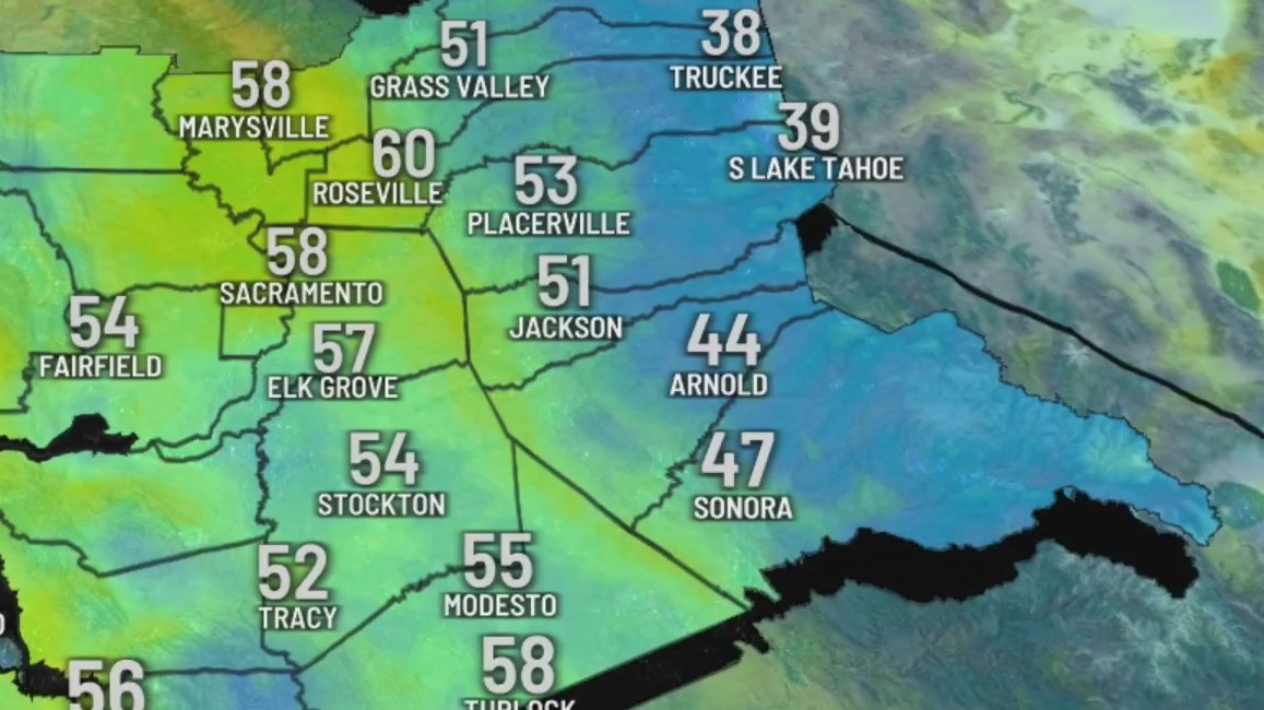 Sacramento area could see rain as temperatures continue to cool – FOX40 ...