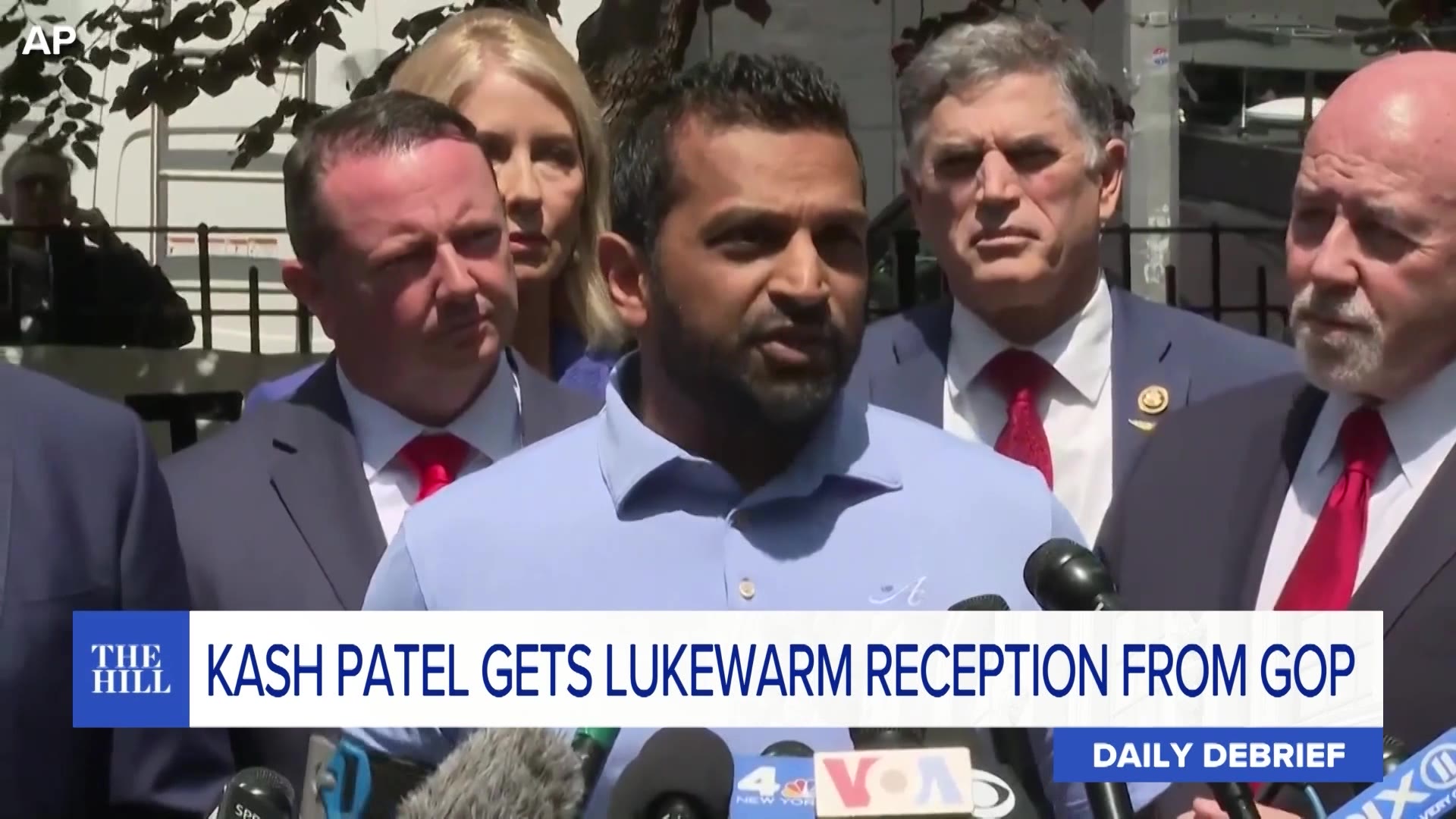 Trump FBI pick Kash Patel gets lukewarm reception from GOP senators – WBTW