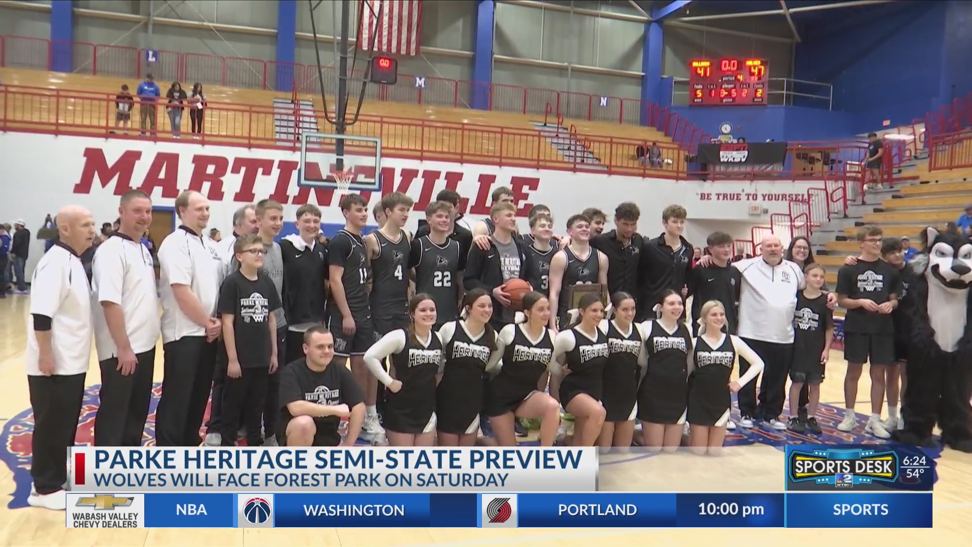 Parke Heritage Boys Basketball prepares for 2A Semi-State ...