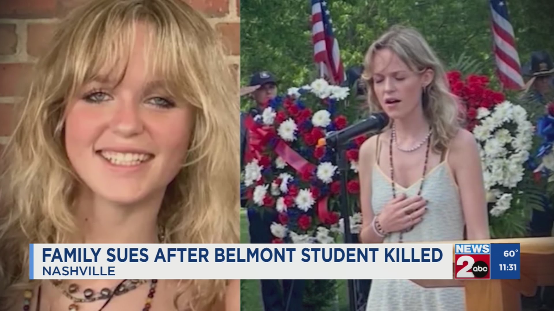 Family of Belmont student files lawsuit – WKRN News 2