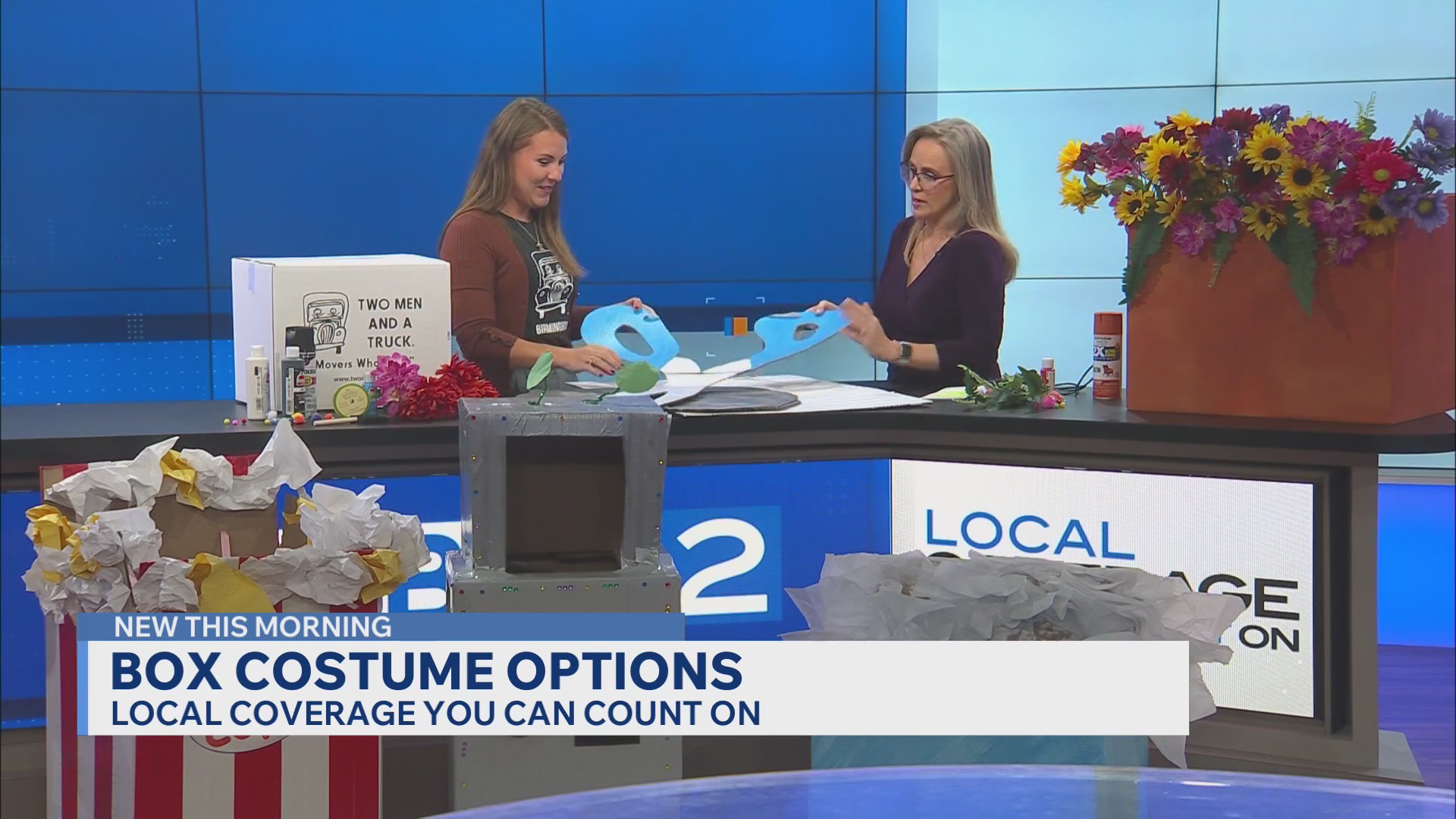 Last minute box costume options for Halloween! – CBS 42