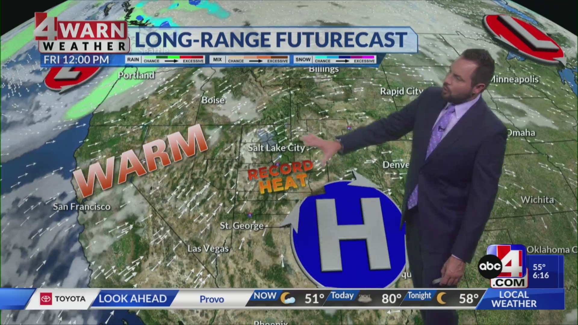 Hazy sunshine in Utah as record heat returns – ABC4 Utah