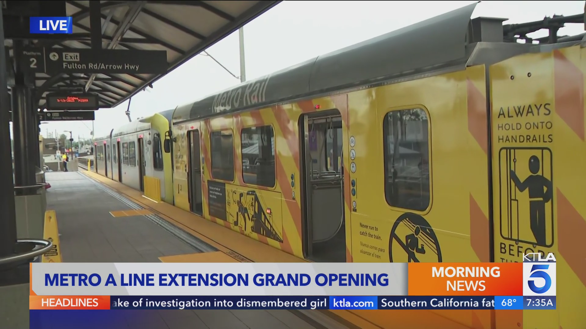 LA Metro’s long-awaited Pomona extension welcomes first riders – KTLA