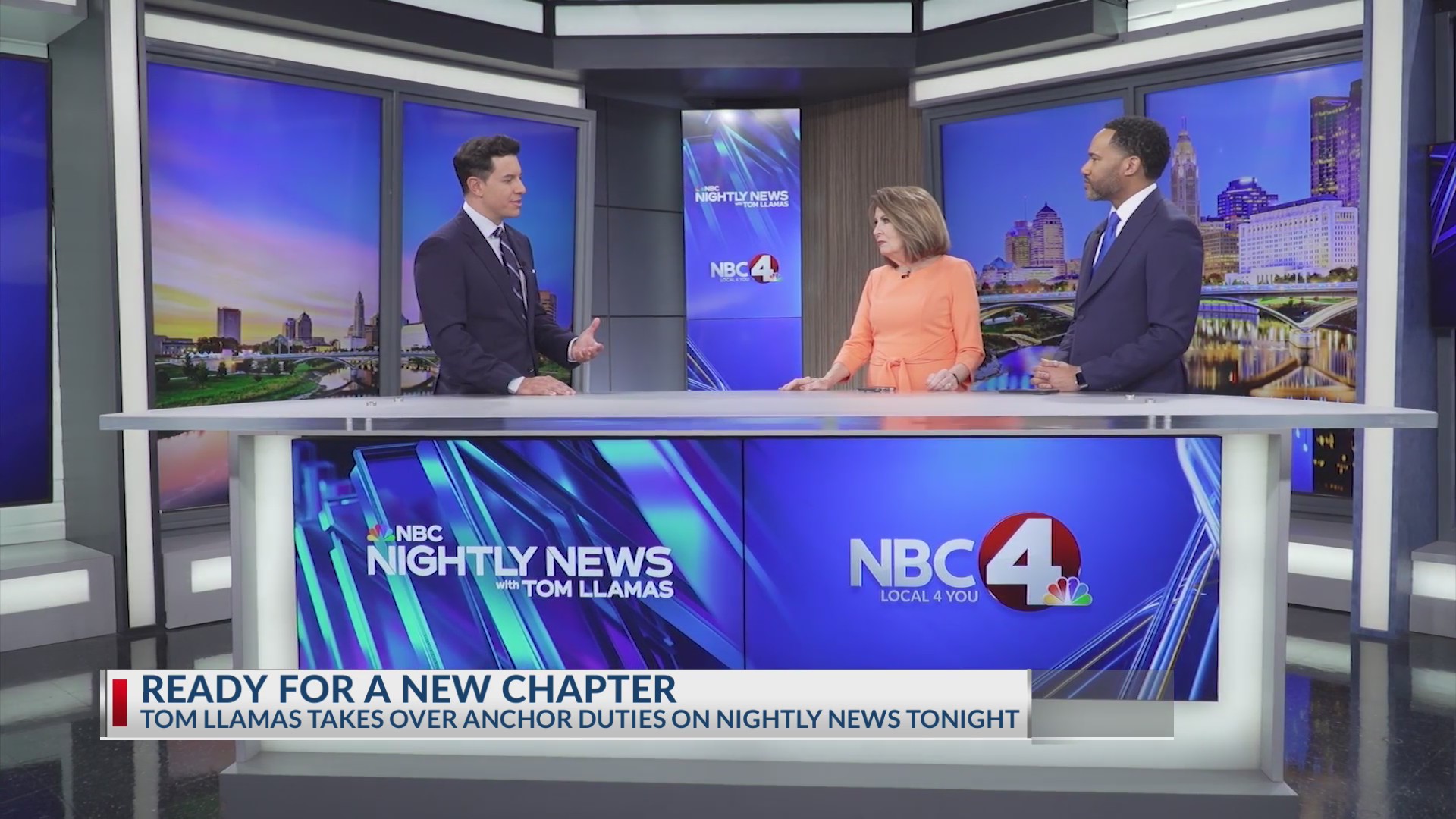 Tom Llamas shares his goals as he takes over NBC Nightly News – NBC4 ...