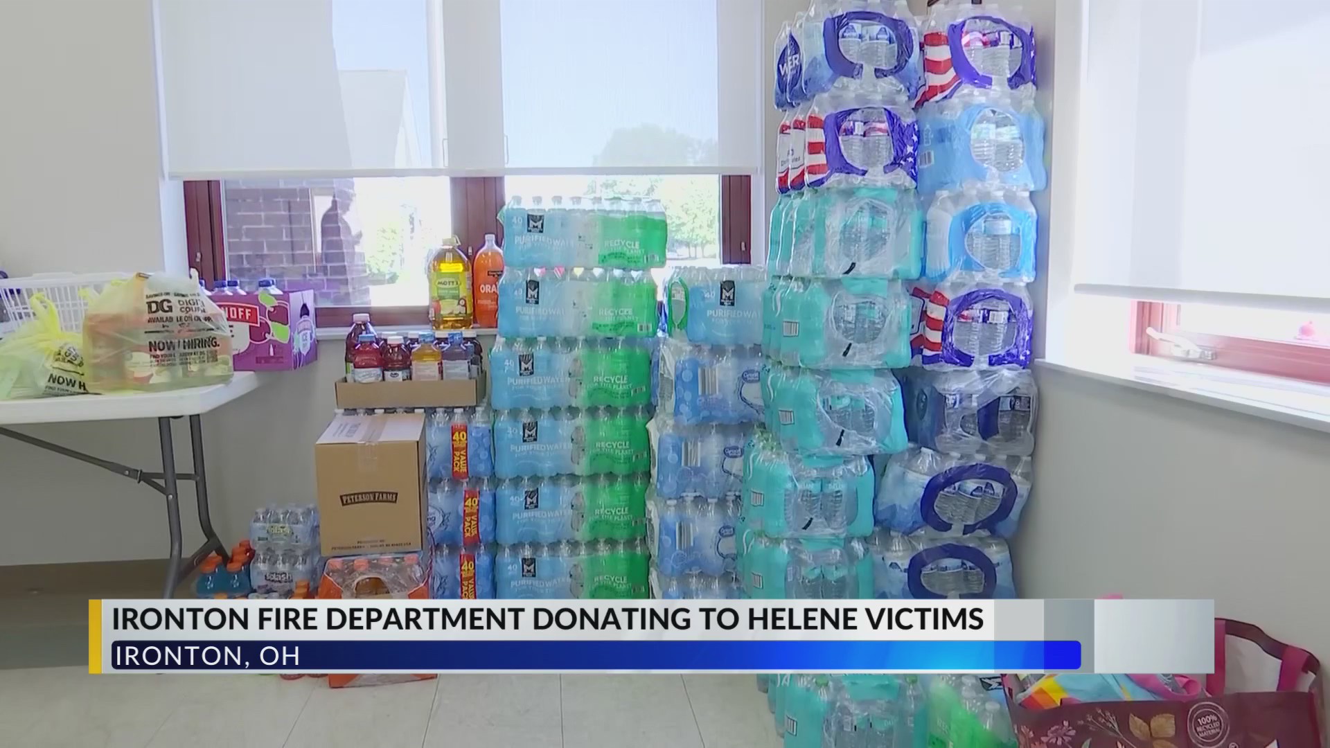 Ironton Fire Department taking up donations for Hurricane Helene ...