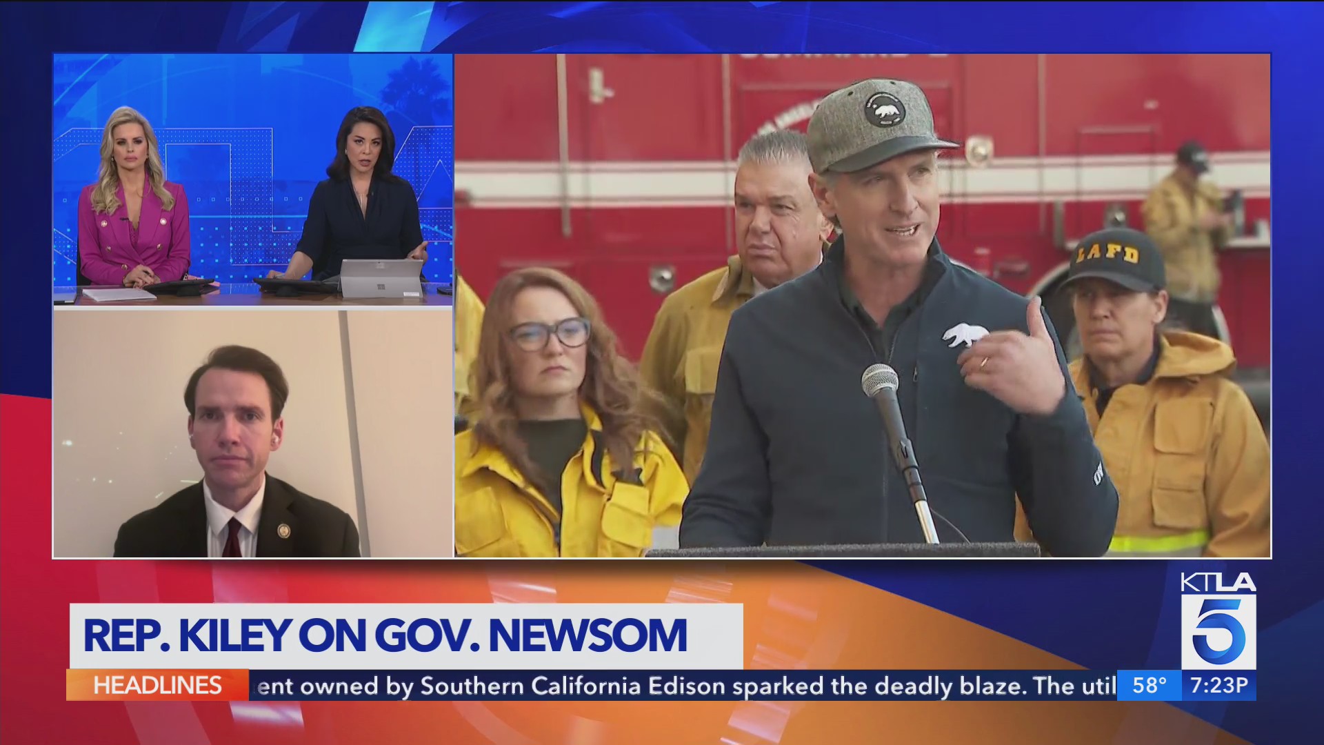 “Misplaced Priorities”: Rep. Kevin Kiley blasts Gov. Newsom’s Wildfire ...