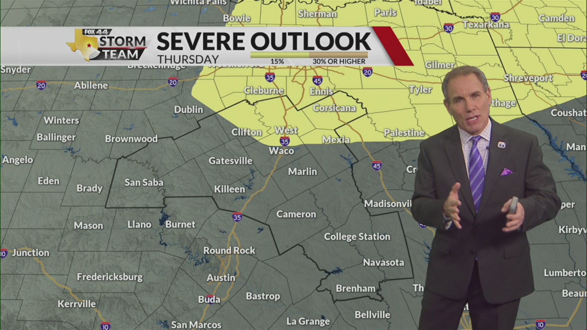 Latest Forecast with Chief Meteorologist Mike LaPoint – KWKT – FOX 44