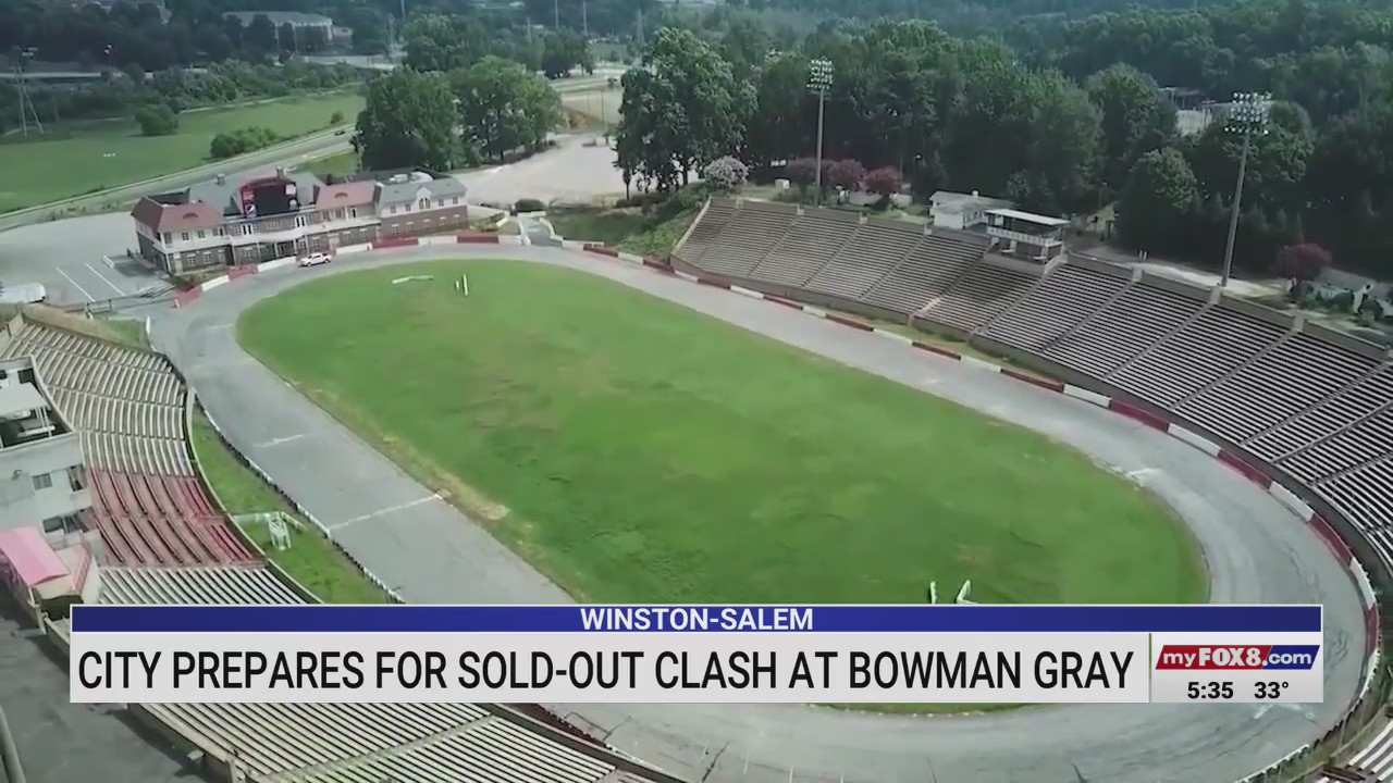 Winston-Salem prepares for sold-out Clash at Bowman Gray Stadium – FOX8 ...