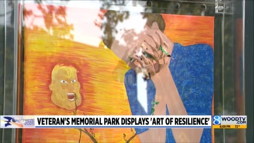 Veteran’s Memorial Park displays ‘Art of Resilience’ – WOODTV.com
