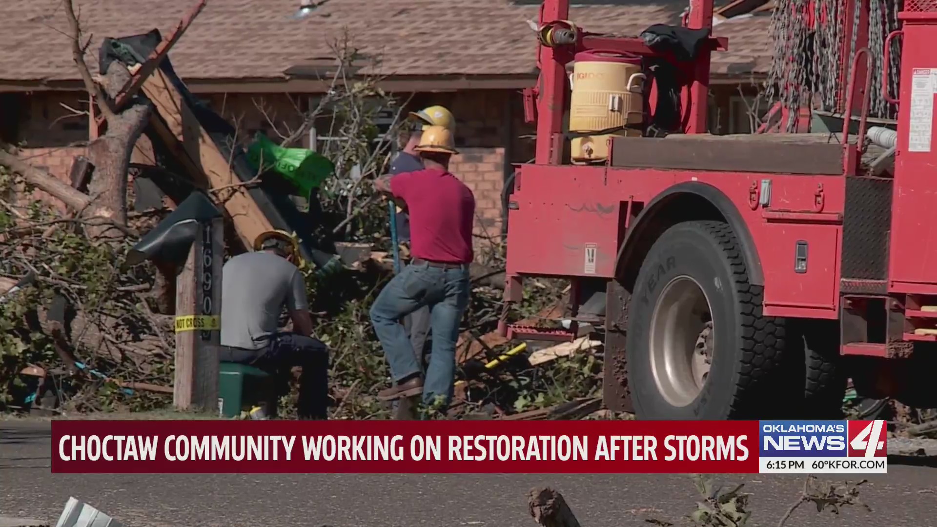 Choctaw community working on restoration after storms – KFOR.com ...