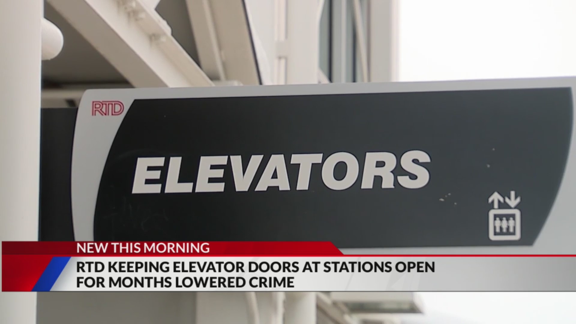 RTD kept elevator doors at stations open: Did it lower crime? – FOX31 ...