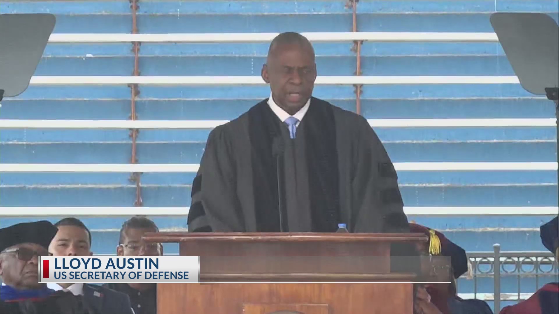 US Sec. of Defense Lloyd Austin delivers speech as SC State graduation ...