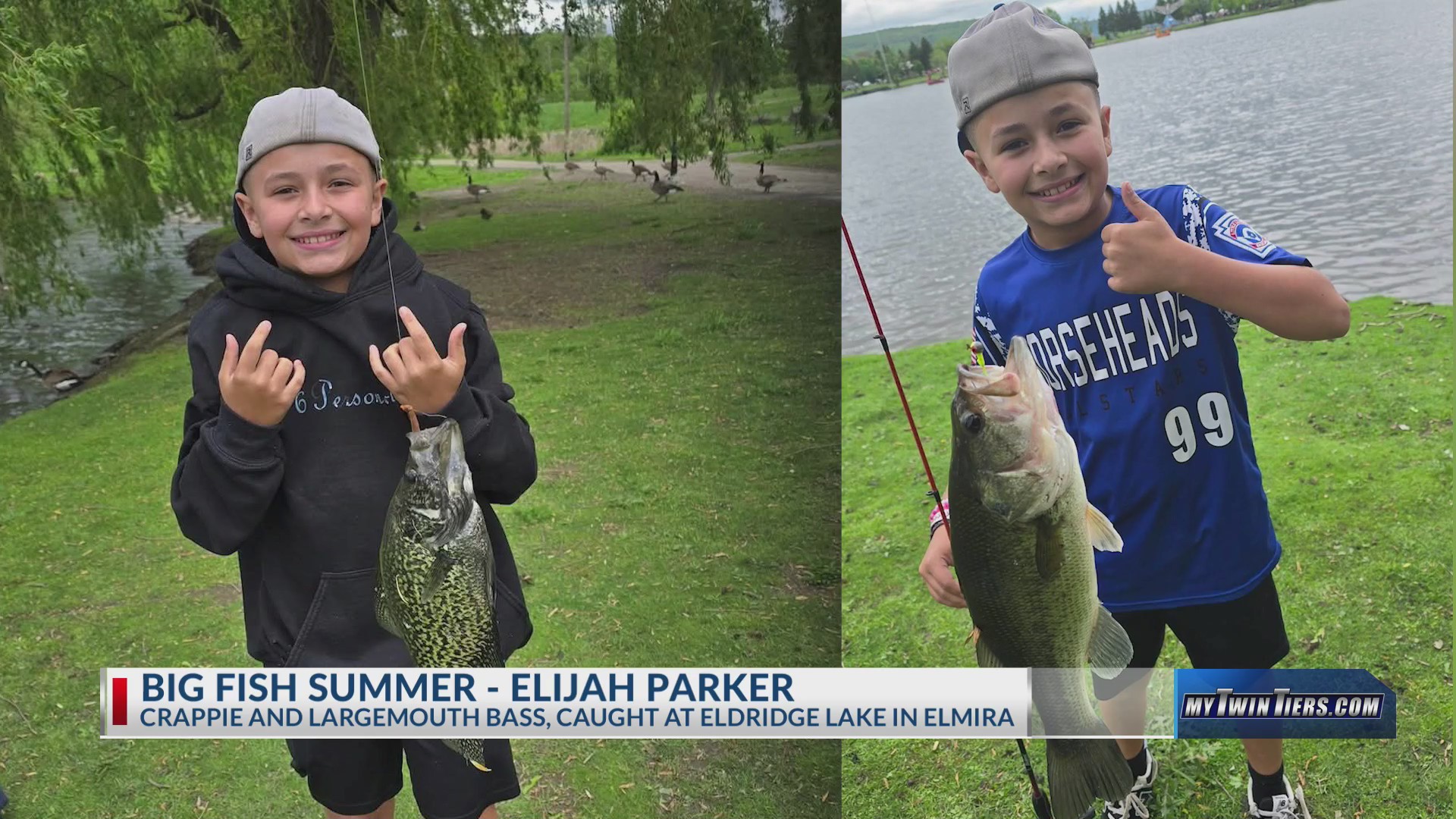Big Fish Summer – Elijah Parker’s big day at Eldridge Lake – WETM ...