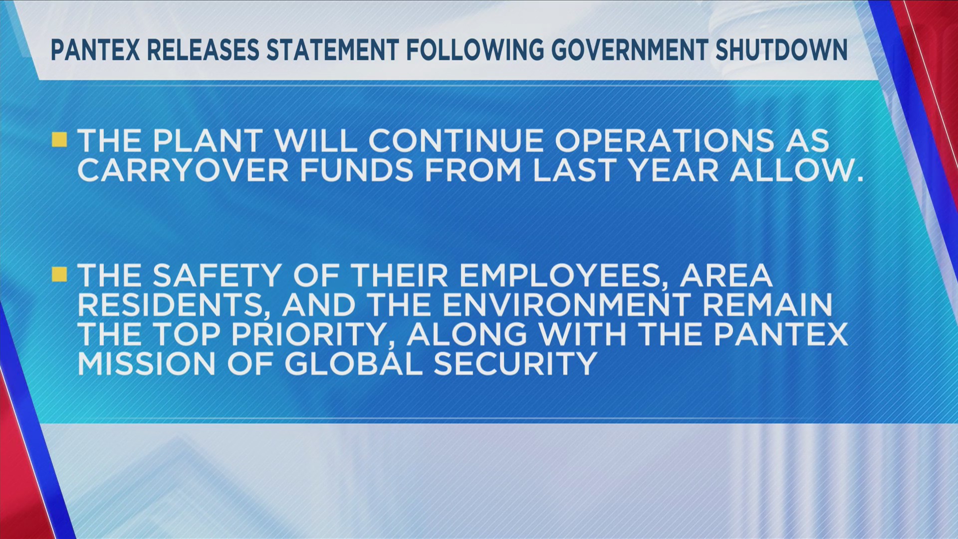 PanTeXas Deterrence says Pantex will ‘remain safe and secure’ amid ...
