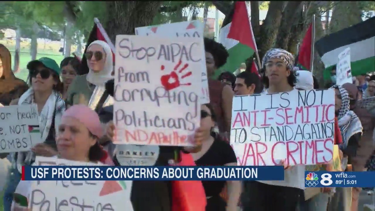 Recent USF protests leave some worried graduation ceremonies could be ...