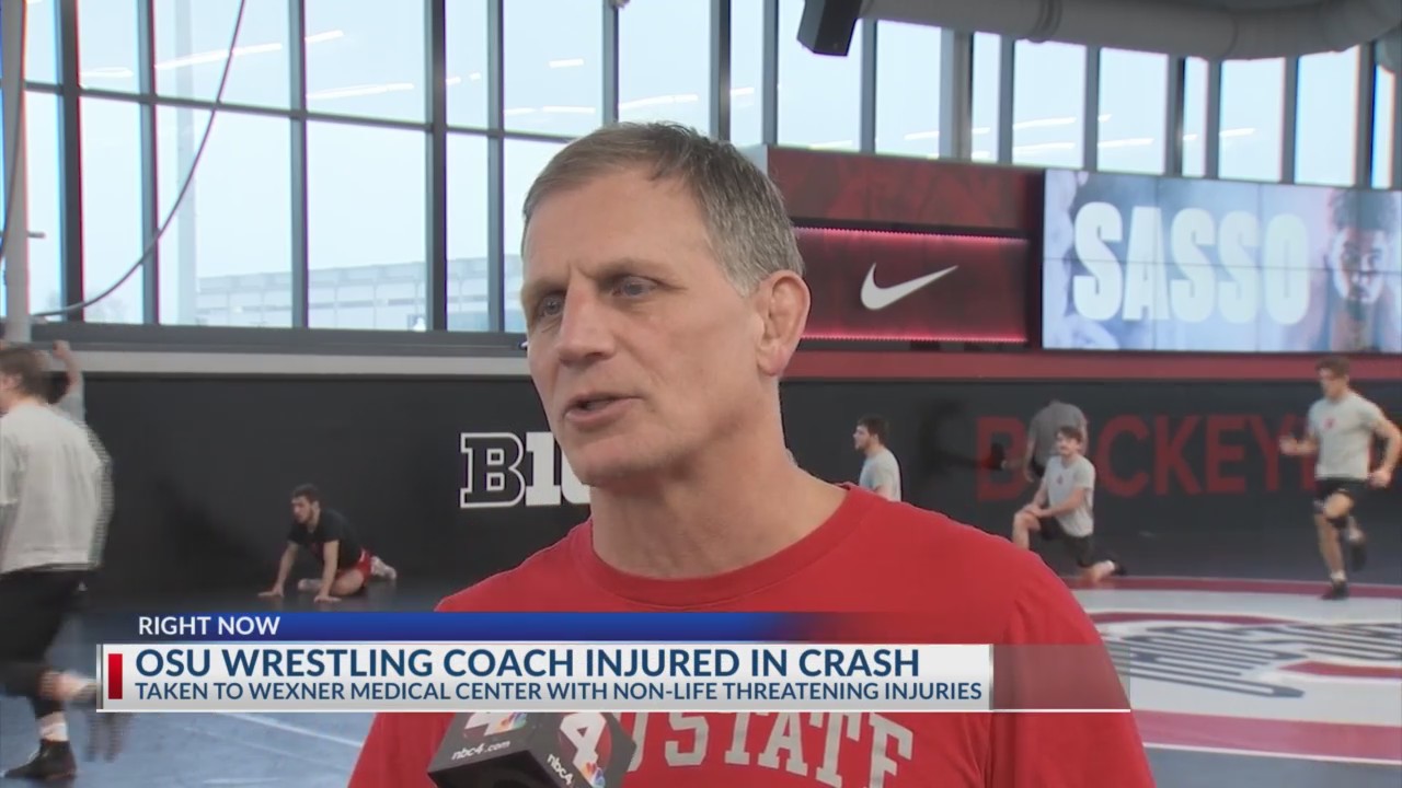 Ohio State wrestling coach Tom Ryan involved in car accident – NBC4 WCMH-TV