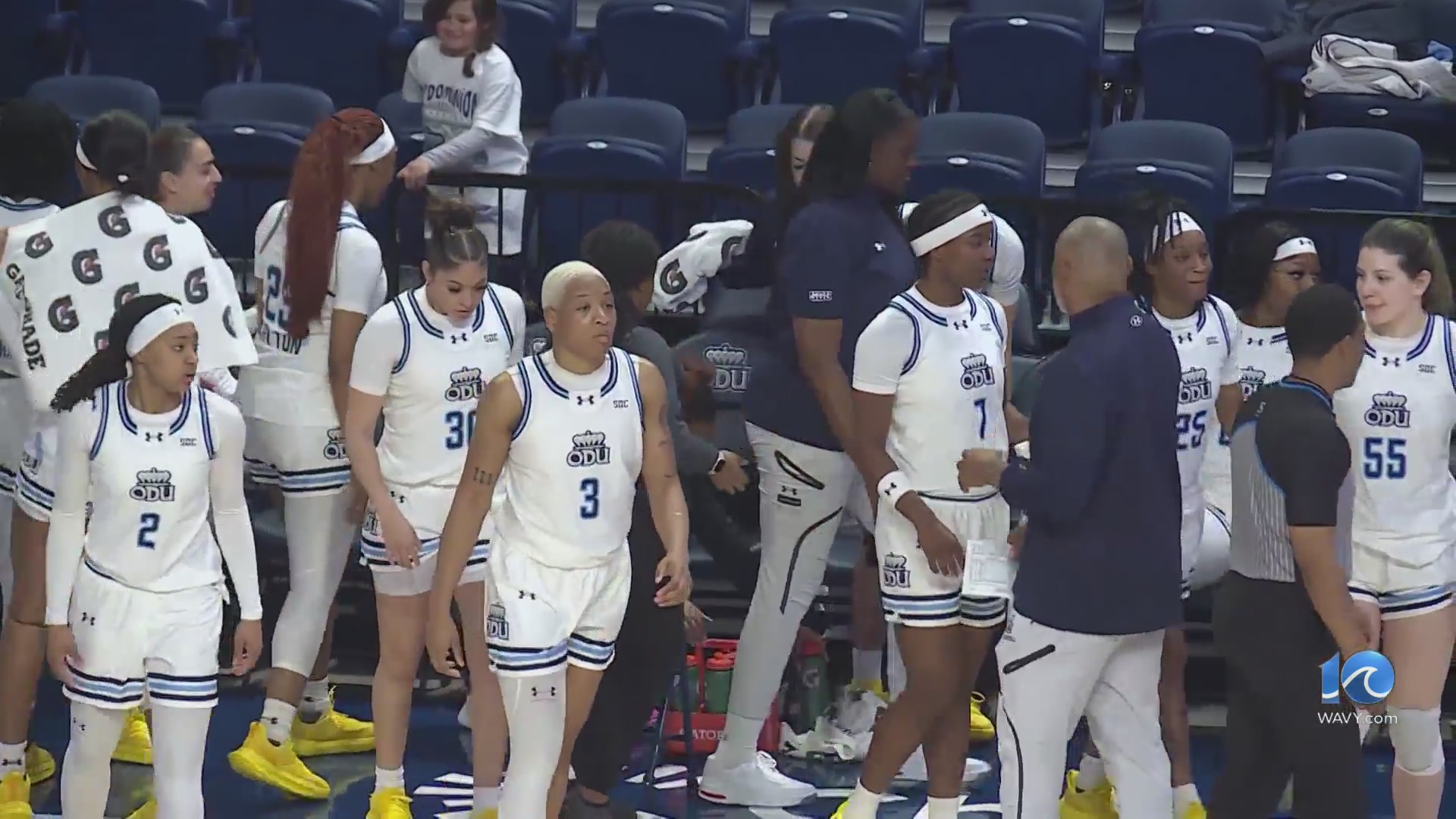 ODU women pulls off upset over Arkansas State – WAVY.com