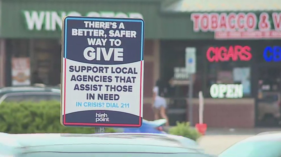 Are new panhandling signs working in High Point? – FOX8 WGHP