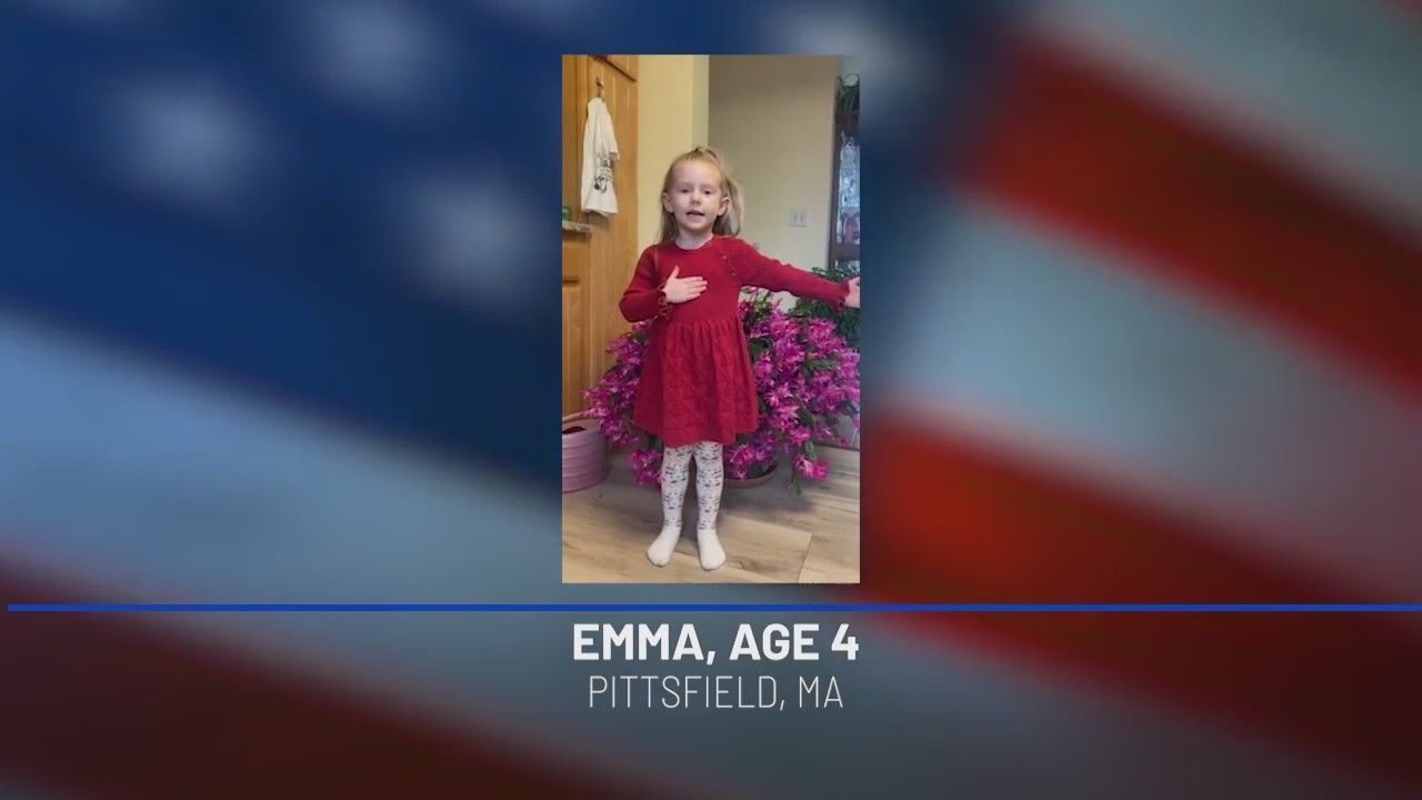 Emma gives us our daily Pledge of Allegiance! – NEWS10 ABC
