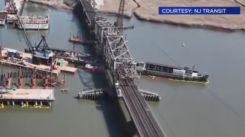 New Portal Bridge project in NJ is halfway done – PIX11