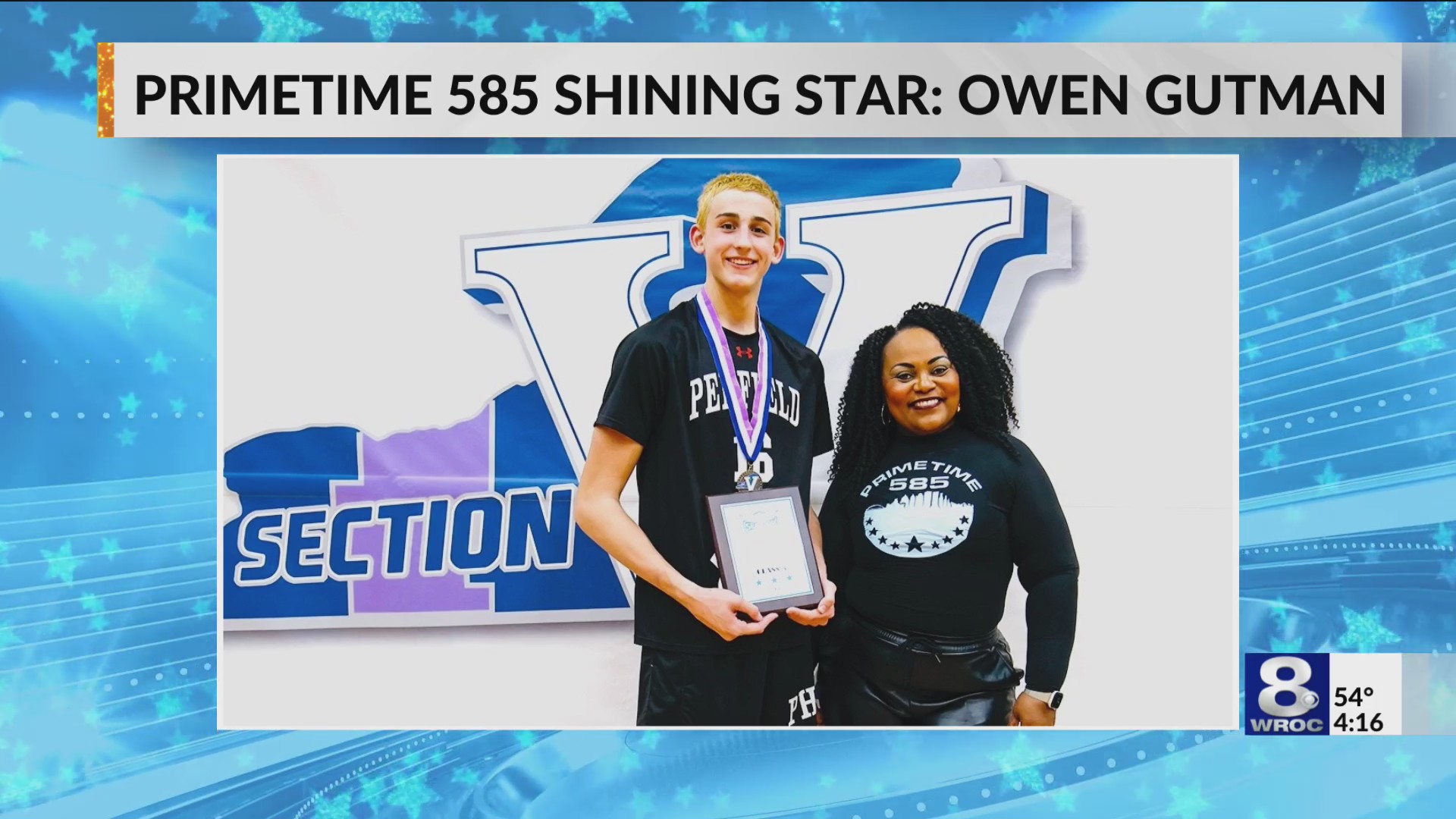 Primetime 585 Shining Star: Penfield’s MVP Owen Gutman – RochesterFirst