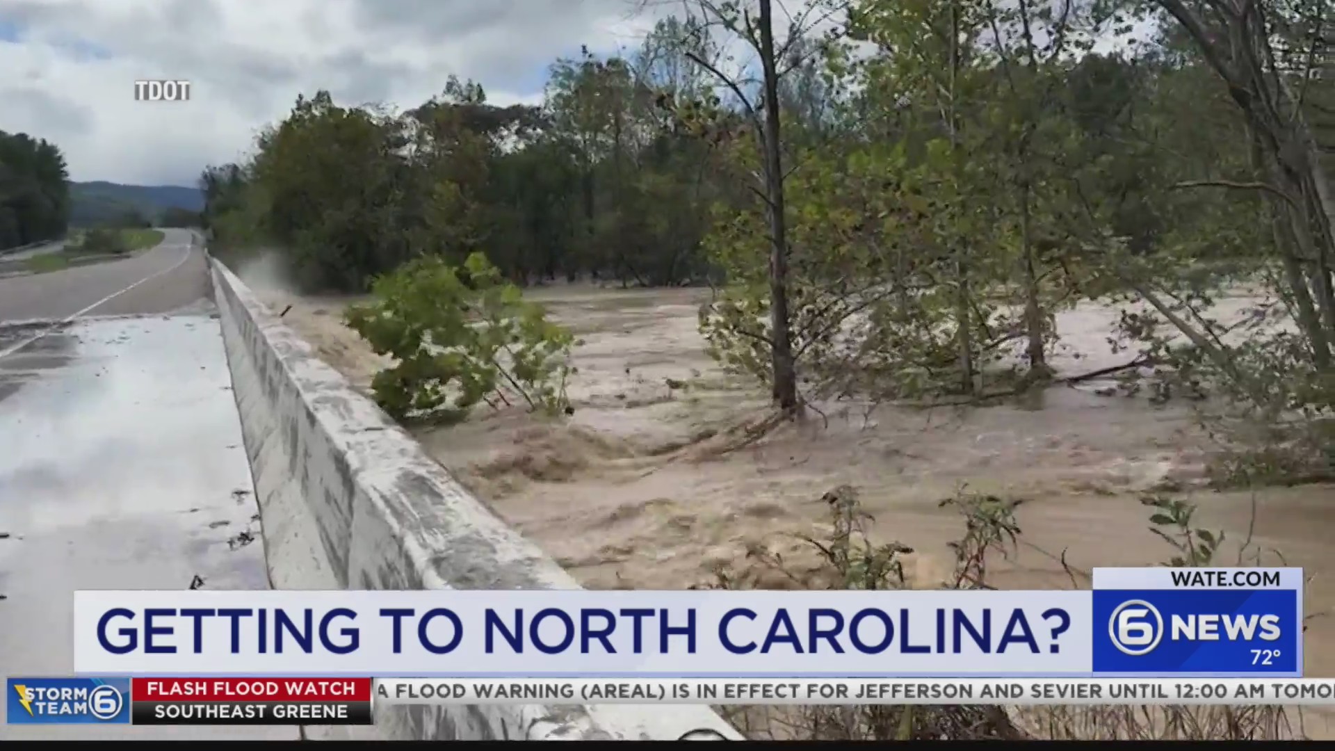 Getting to North Carolina from Tennessee – WATE 6 On Your Side