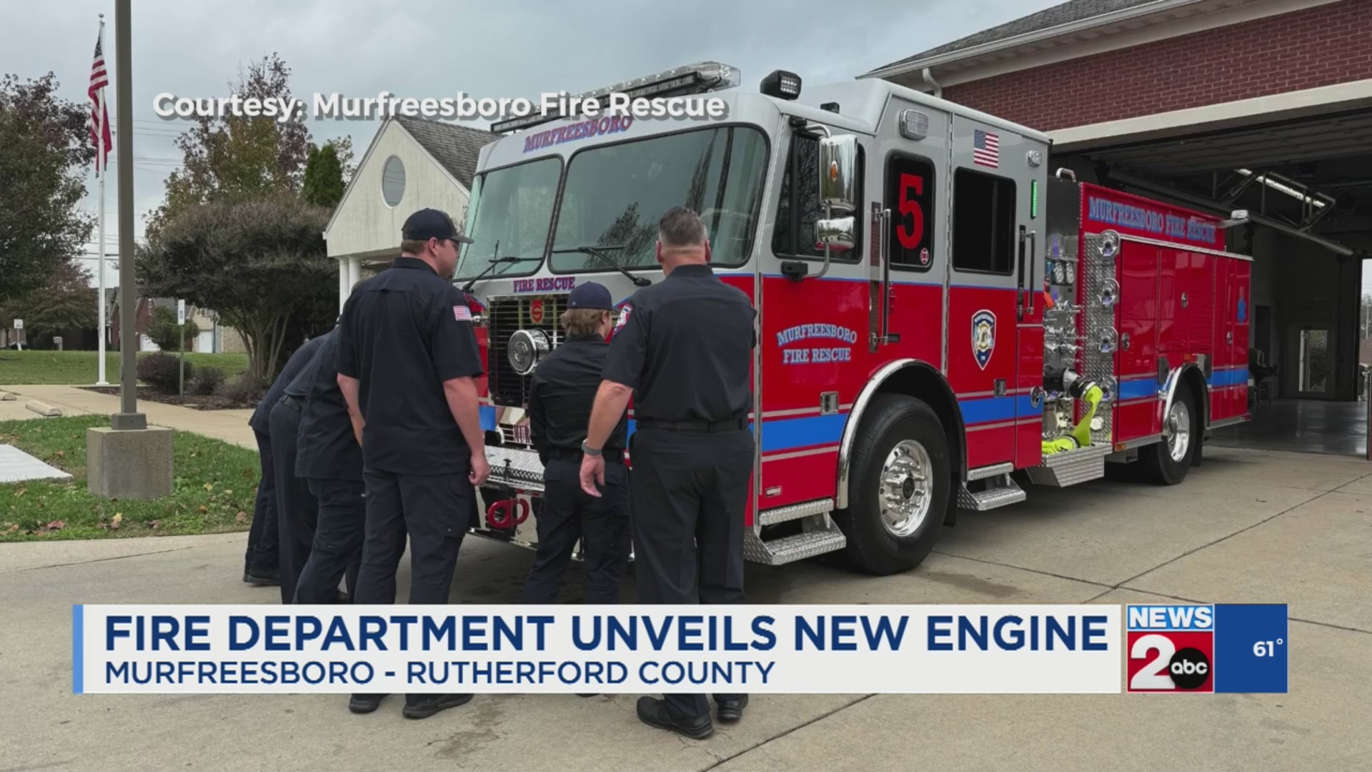 Murfreesboro Fire Department unveils new engine – WKRN News 2