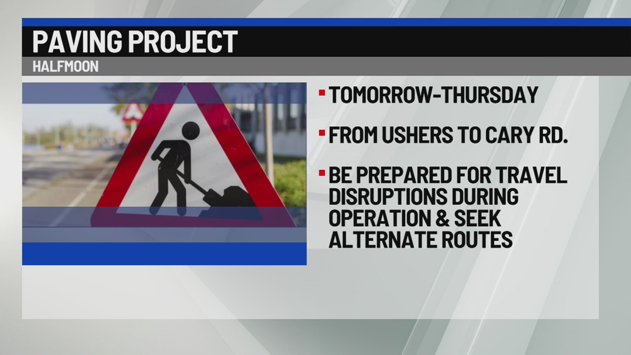 Halfmoon paving project to begin on Monday – NEWS10 ABC