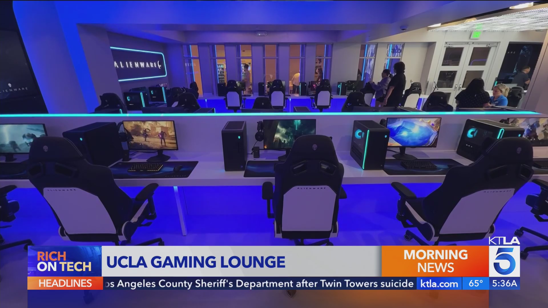 Inside UCLA’s new esports & gaming lounge – Rich On Tech – KTLA