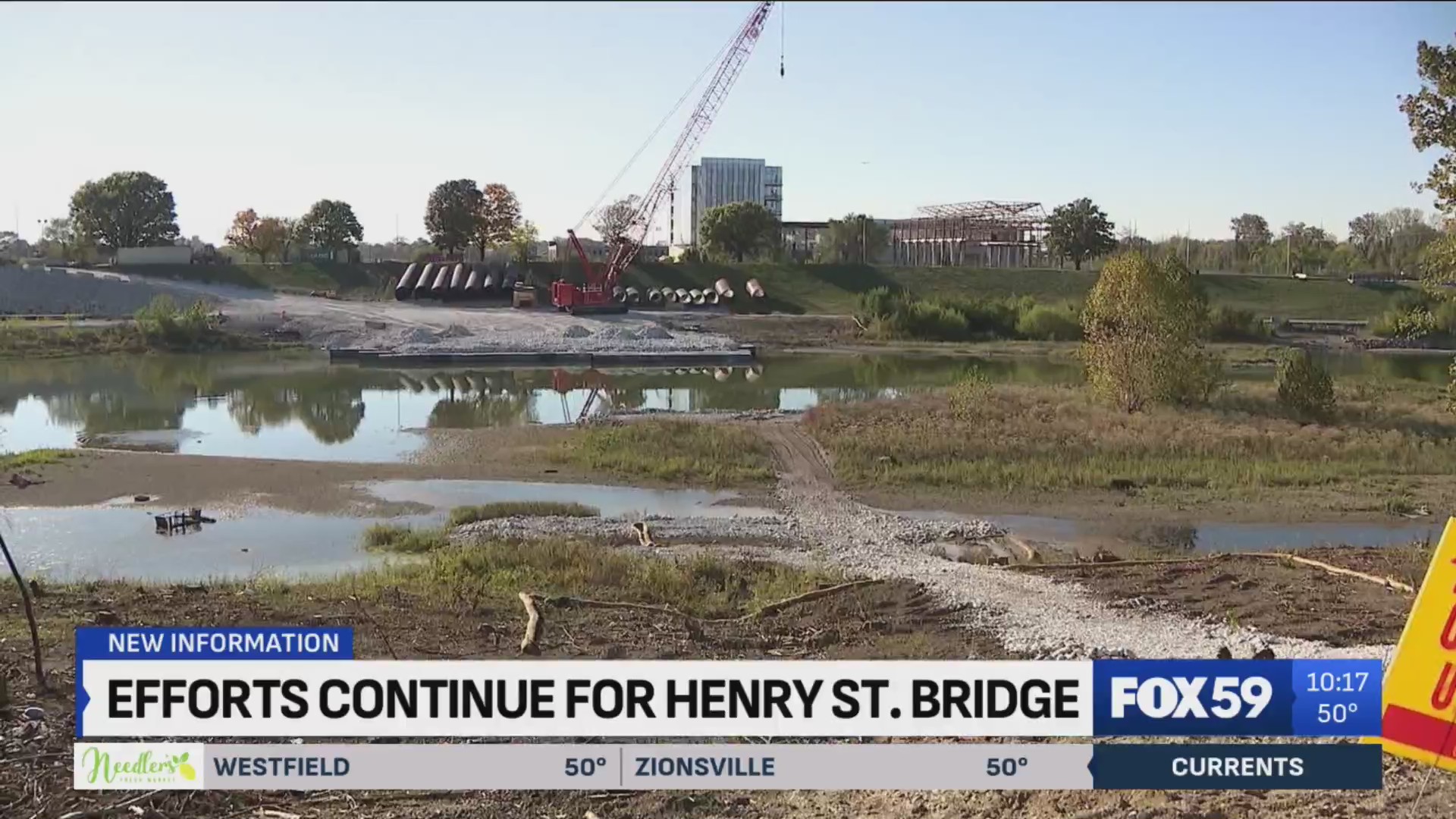 Indy DPW gives update on archaeological discoveries at Henry Street ...