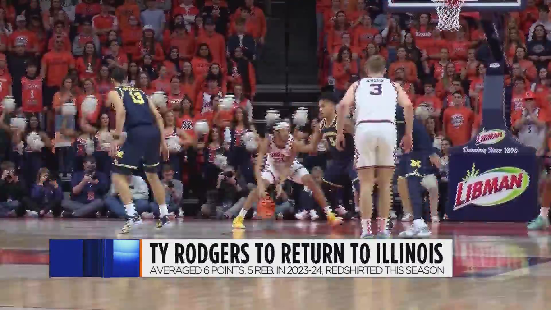 Ty Rodgers announces return to Illini basketball – WCIA.com