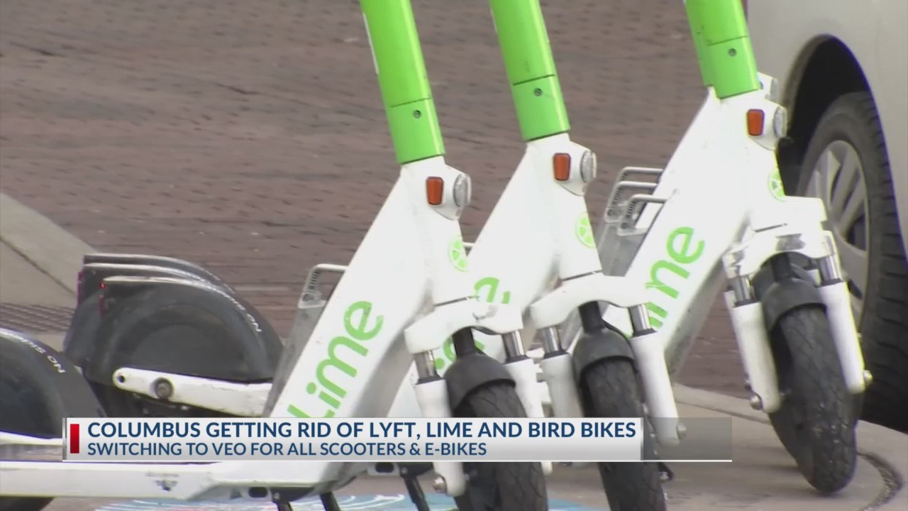 Columbus getting rid of Lyft, Lime and Bird bikes – NBC4 WCMH-TV