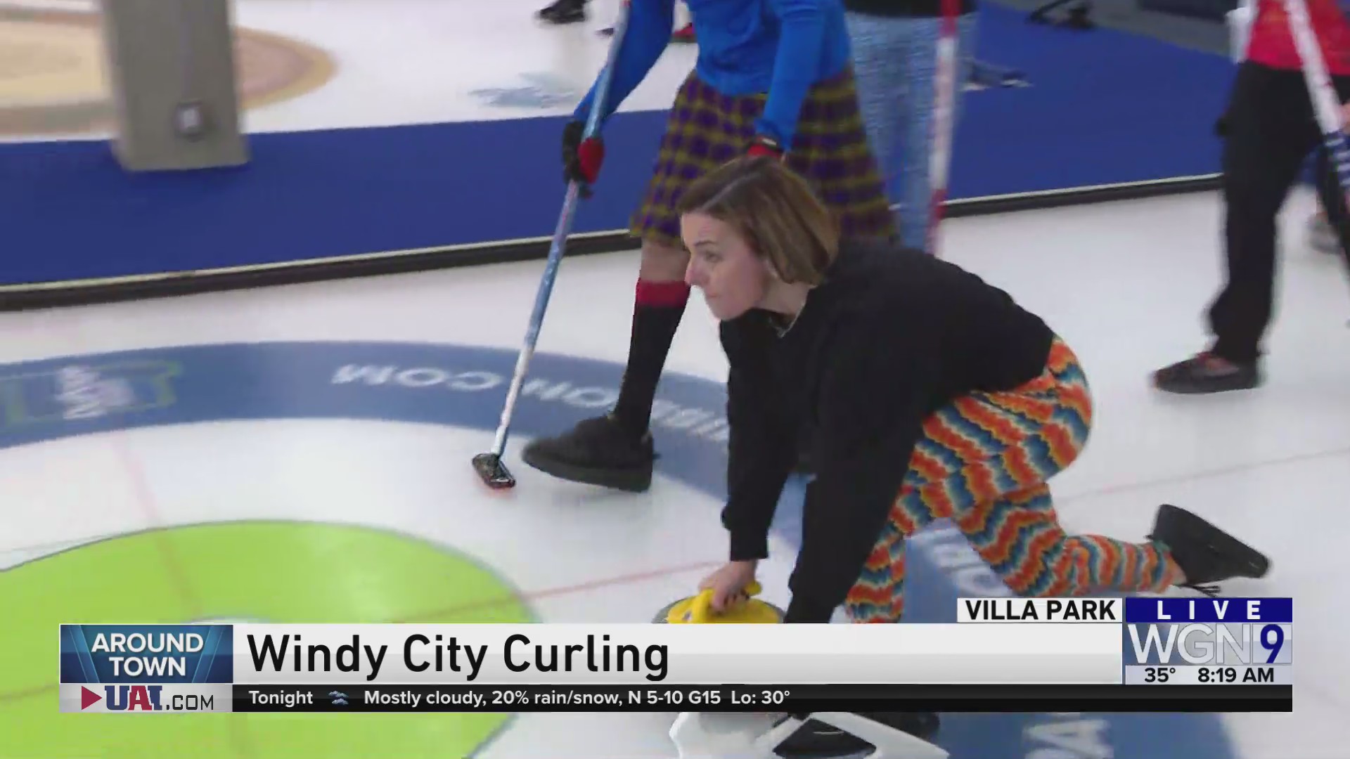 Around Town – Windy City Curling – WGN-TV