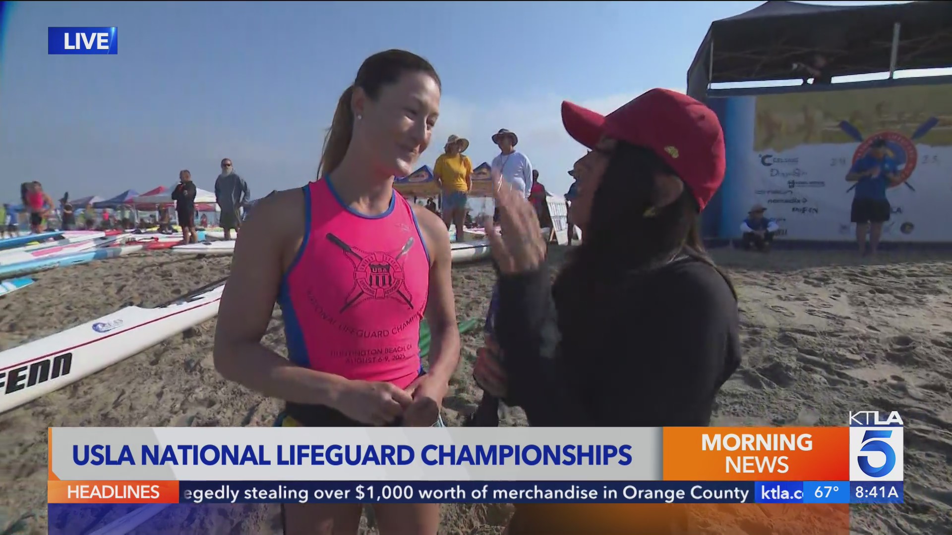 USLA National Lifeguard Championships takes over Huntington Beach (8 a ...