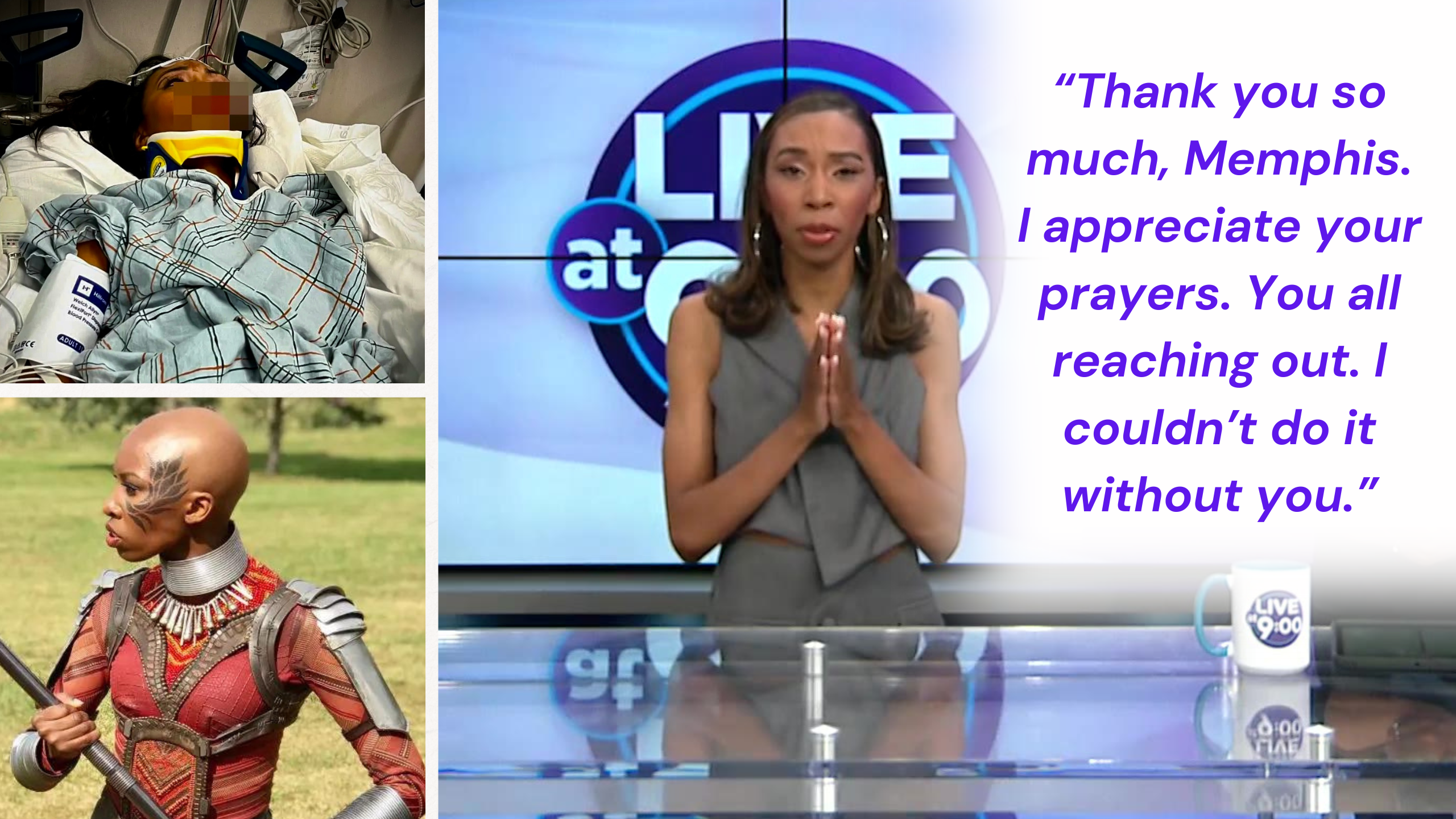 Black Panther actress Carrie Bernans chokes up, thanks Memphis – WREG.com