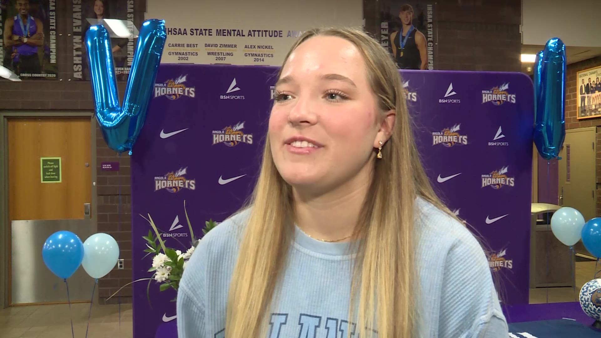 Ava Harris of Angola HS full interview on signing with Villanova ...