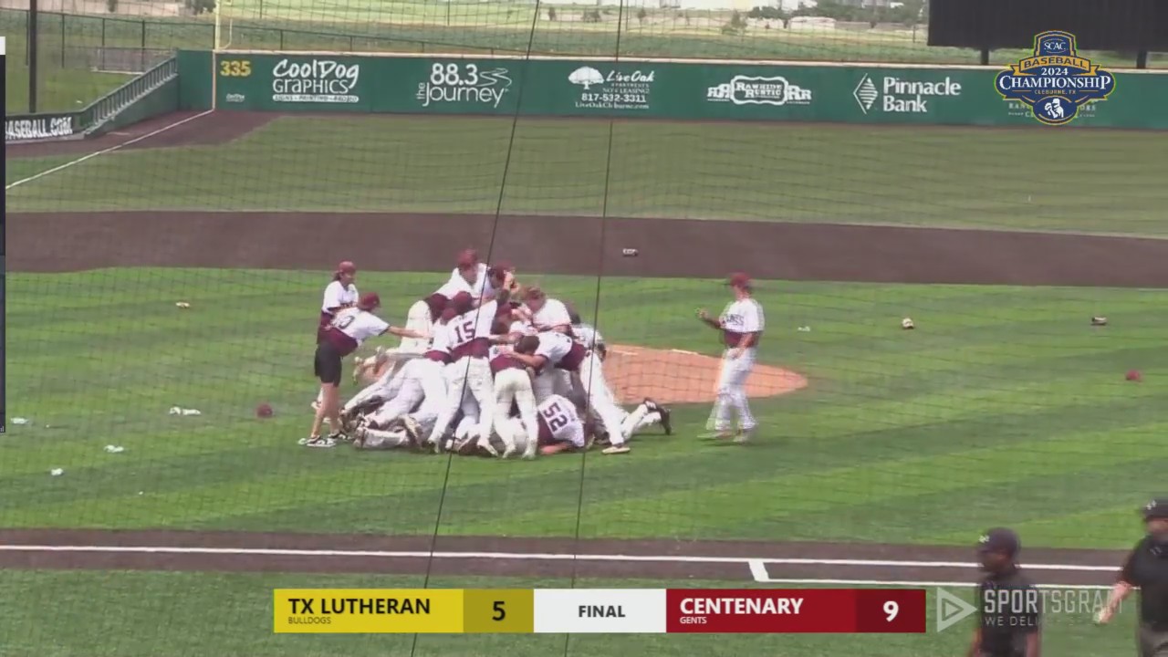 Carson Livesay shines as Centenary Gents baseball wins SCAC Tournament ...